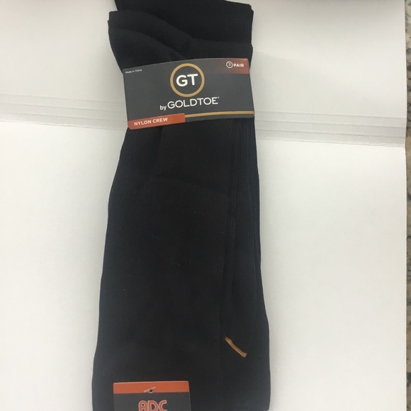 Gold Toe | Underwear & Socks | Nwt Gt Gold Toe Nylon Crew Socks For Men ...